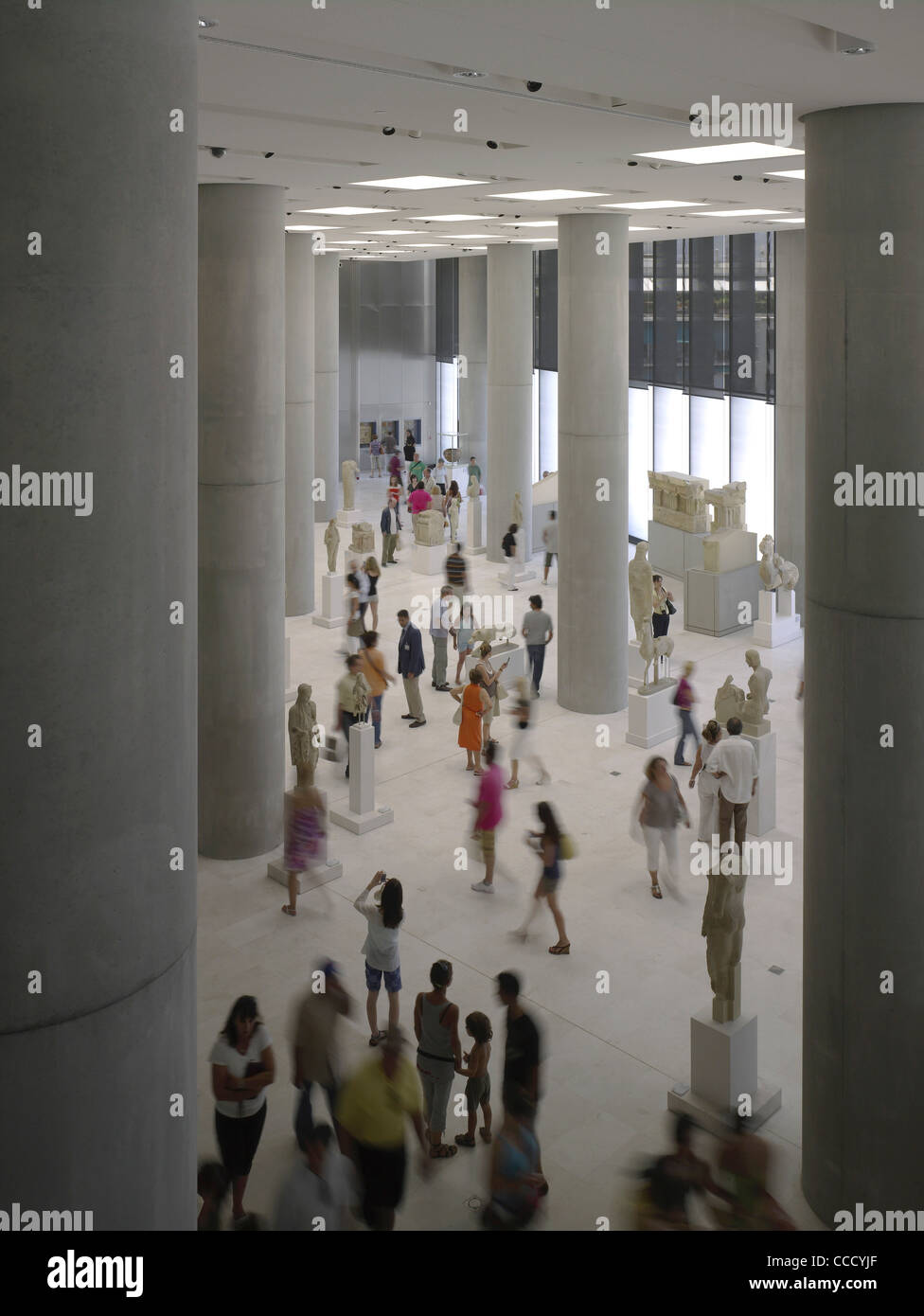 New Acropolis Museum, Athens, Greece - Archaic Gallery Stock Photo - Alamy