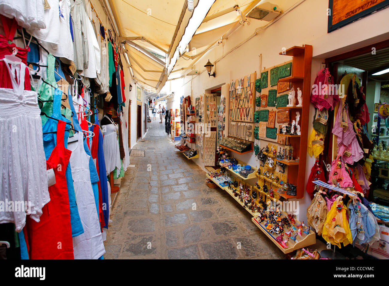 Lindos market hi-res stock photography and images - Alamy