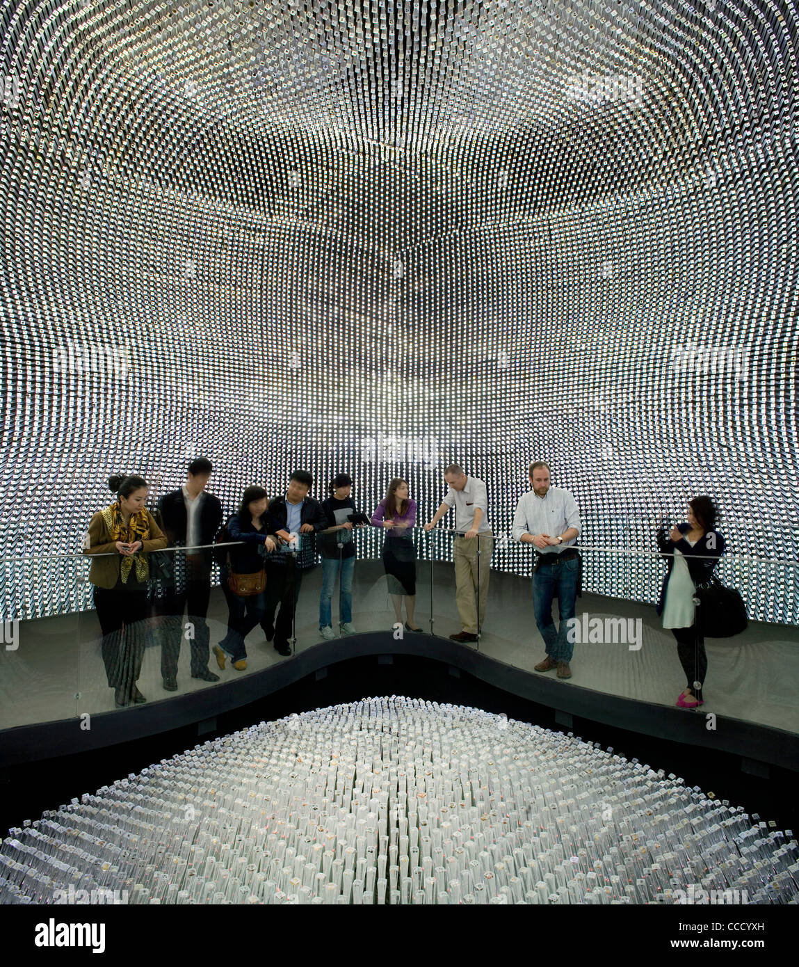 British Pavilion Designed By Thomas Heatherwick Architects Stock Photo ...