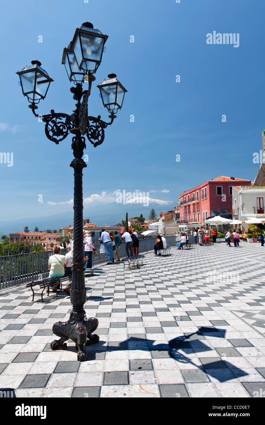 Taormina old town hi-res stock photography and images - Alamy