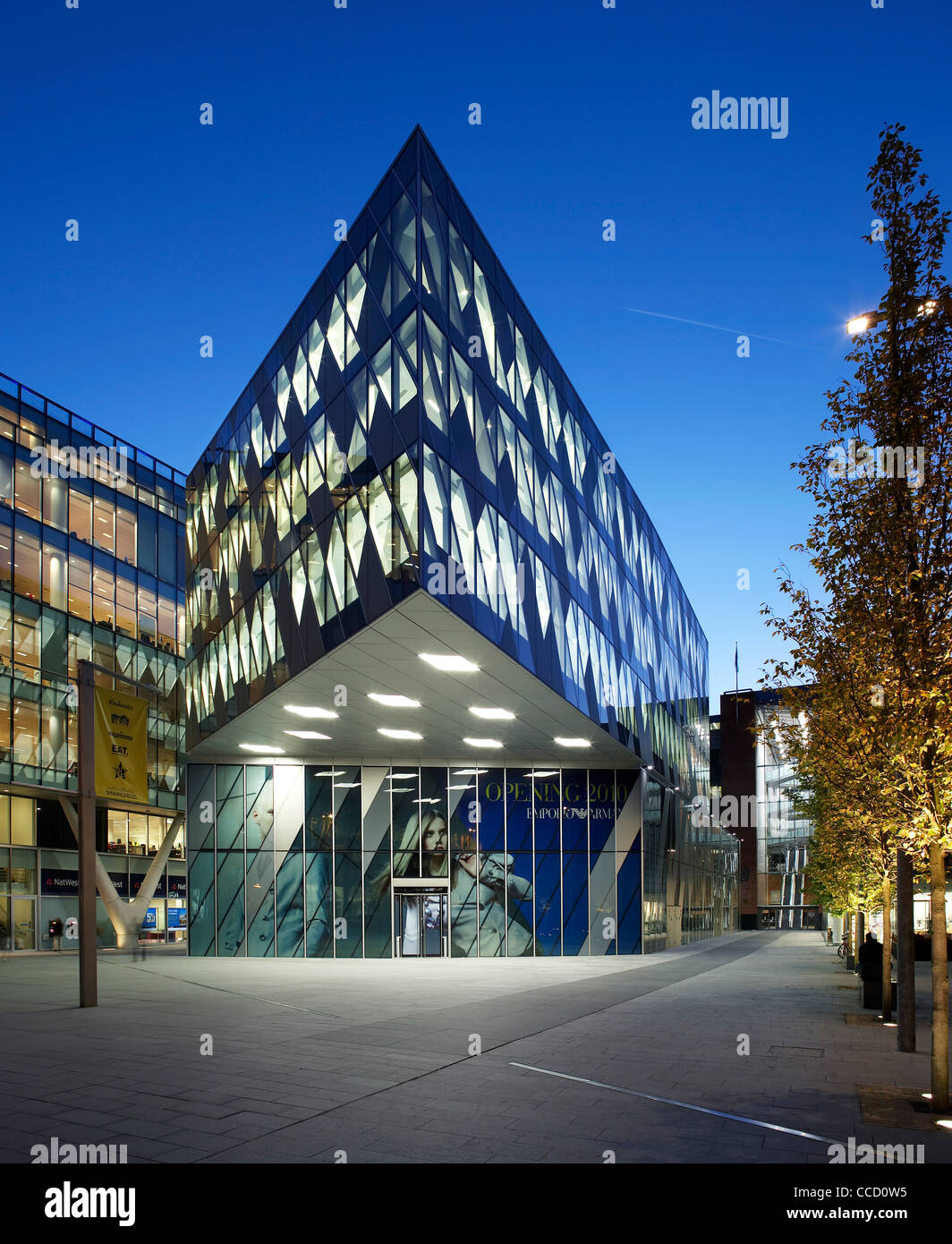 ARMANI FLAGSHIP STORE MANCHESTER SHEPPARD ROBSON 2008 GENERAL VIEW OF ...
