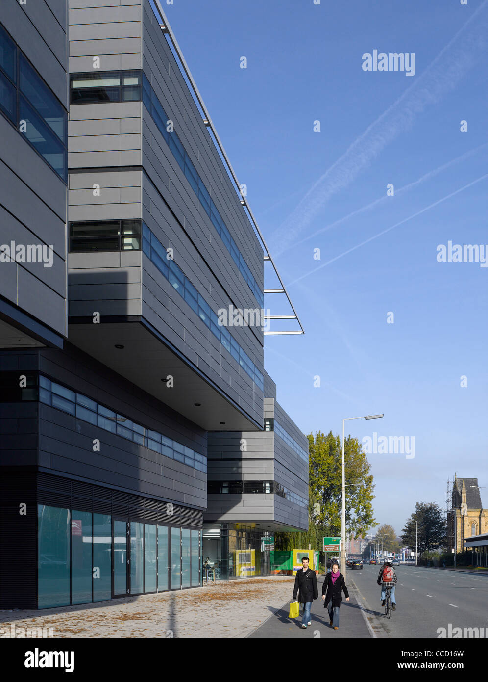 ALAN TURING BUILDING MANCHESTER UNIVERSITY SHEPPARD ROBSON EXTERIOR ...