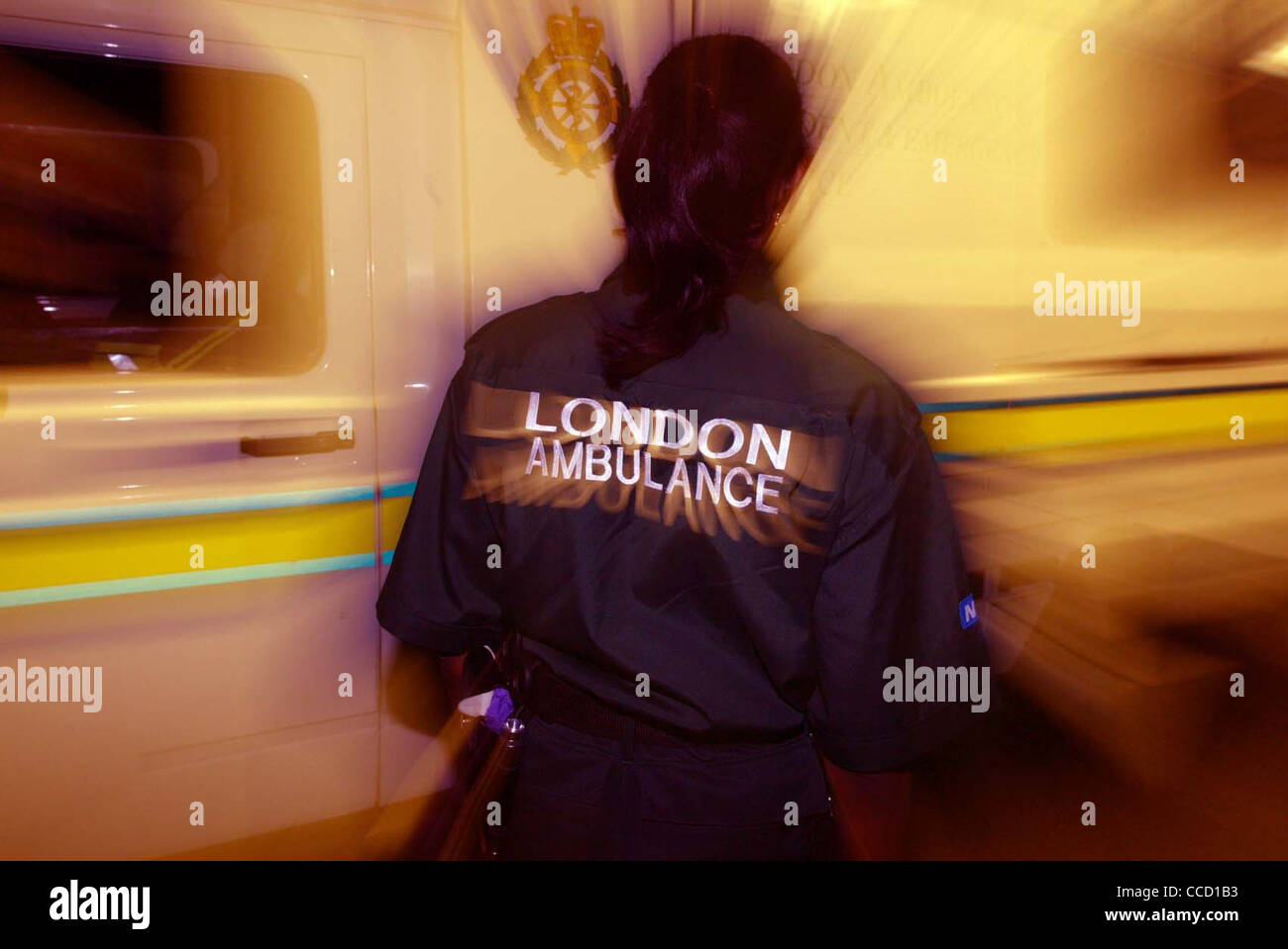 London Ambulance Service Paramedics. Picture by James Boardman Stock ...