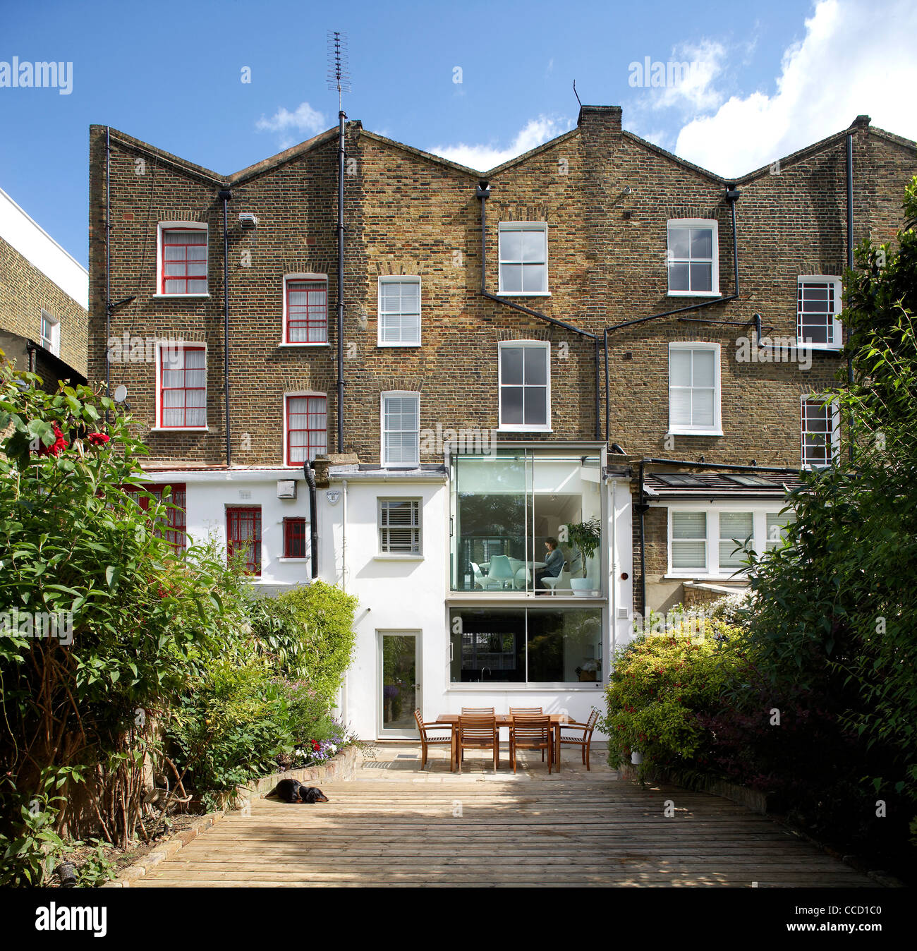 London row house hi-res stock photography and images - Alamy