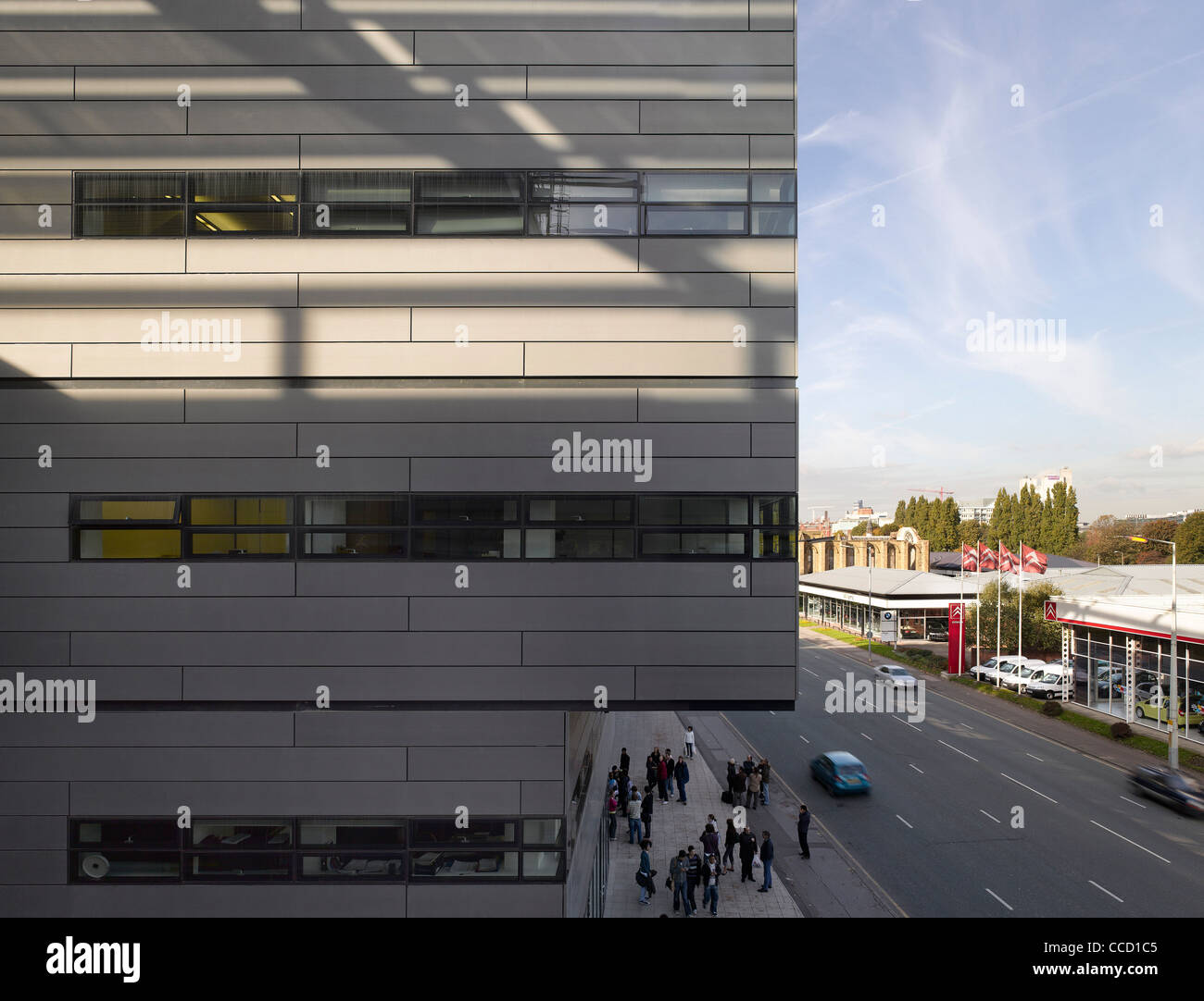 ALAN TURING BUILDING MANCHESTER UNIVERSITY SHEPPARD ROBSON EXTERIOR ...