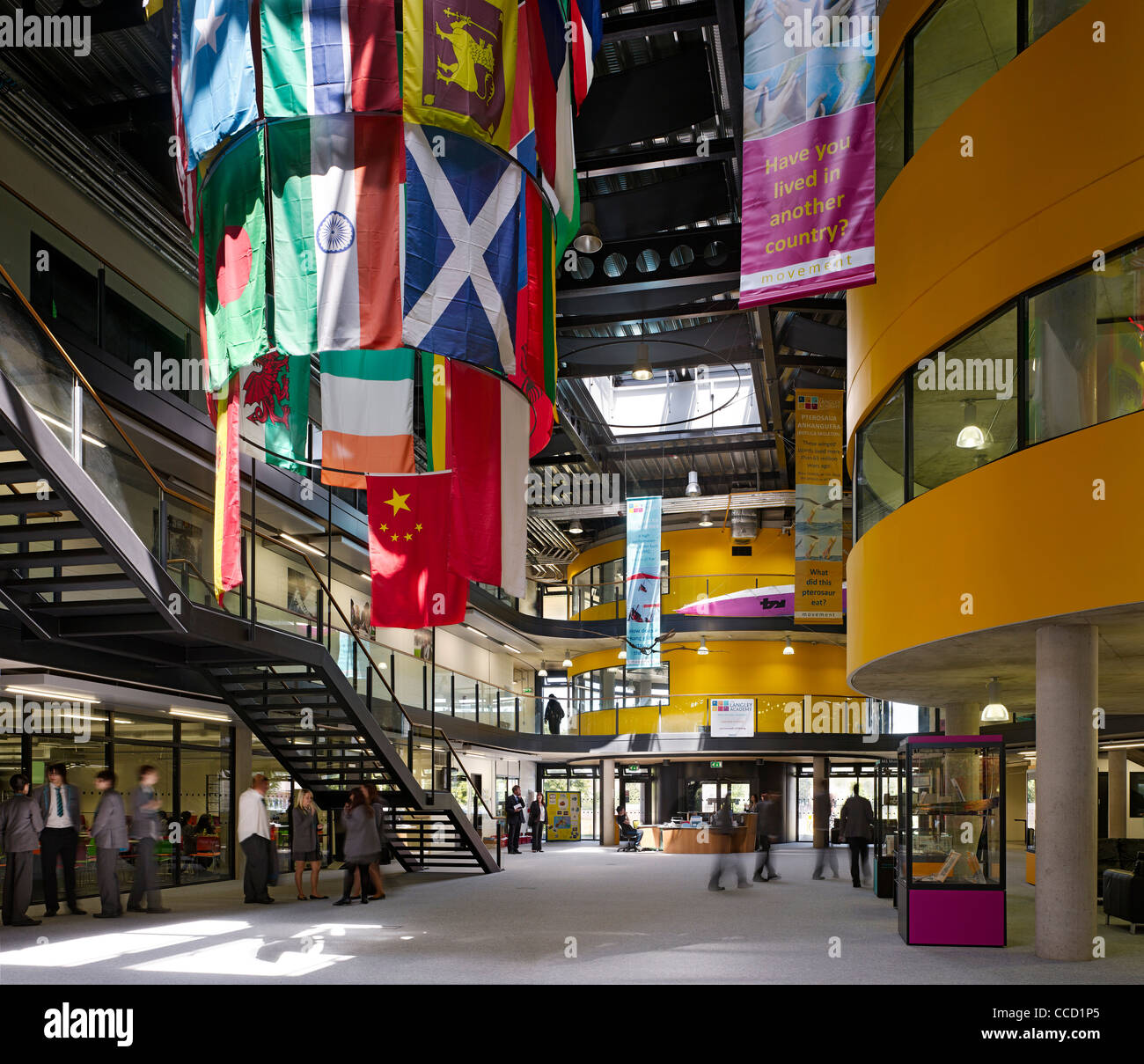 With An Enclosed Full-Height Atrium At The Heart Of The Three-Storey ...