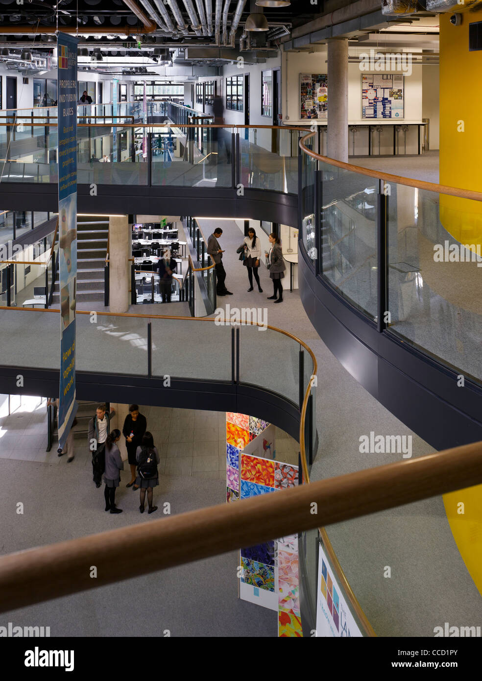 With An Enclosed Full-Height Atrium At The Heart Of The Three-Storey ...