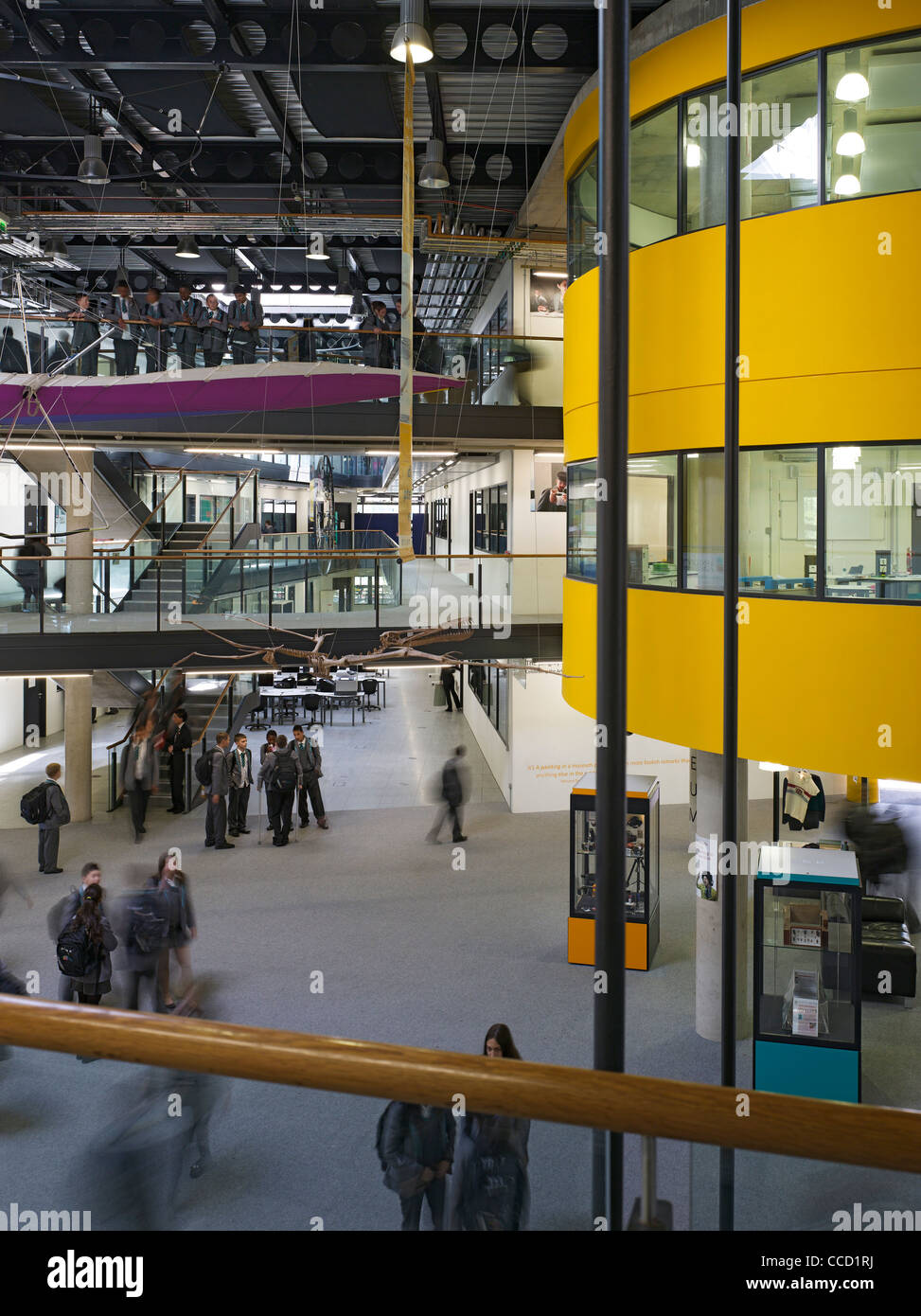 With An Enclosed Full-Height Atrium At The Heart Of The Three-Storey ...