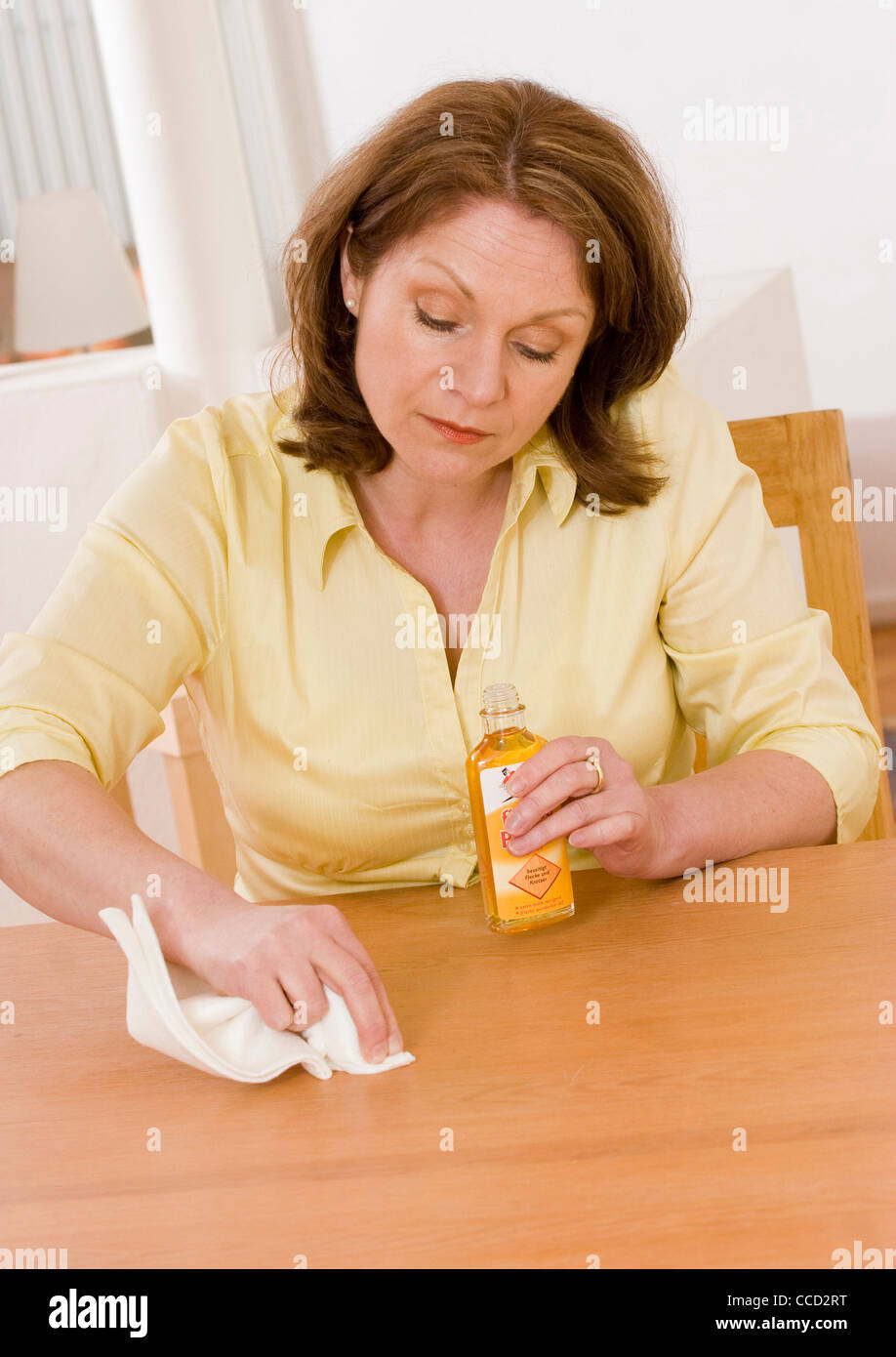 Woman cleaning furniture 50 hi-res stock photography and images - Alamy