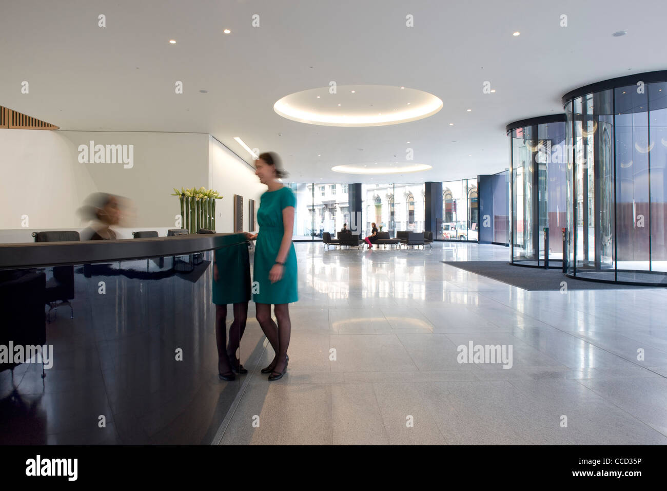 reception view of 60 threadneedle street designed by eric parry ...