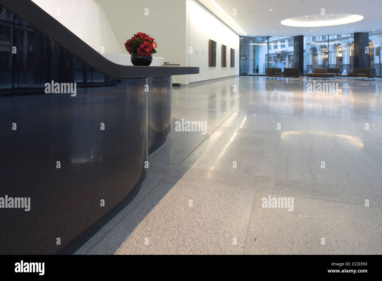 reception view of 60 threadneedle street designed by eric parry ...
