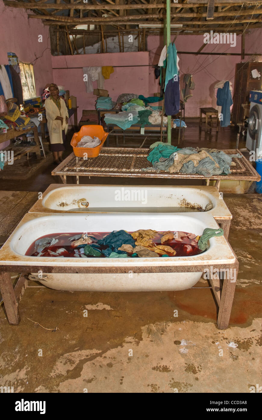 Laundry africa hospital hi-res stock photography and images - Alamy