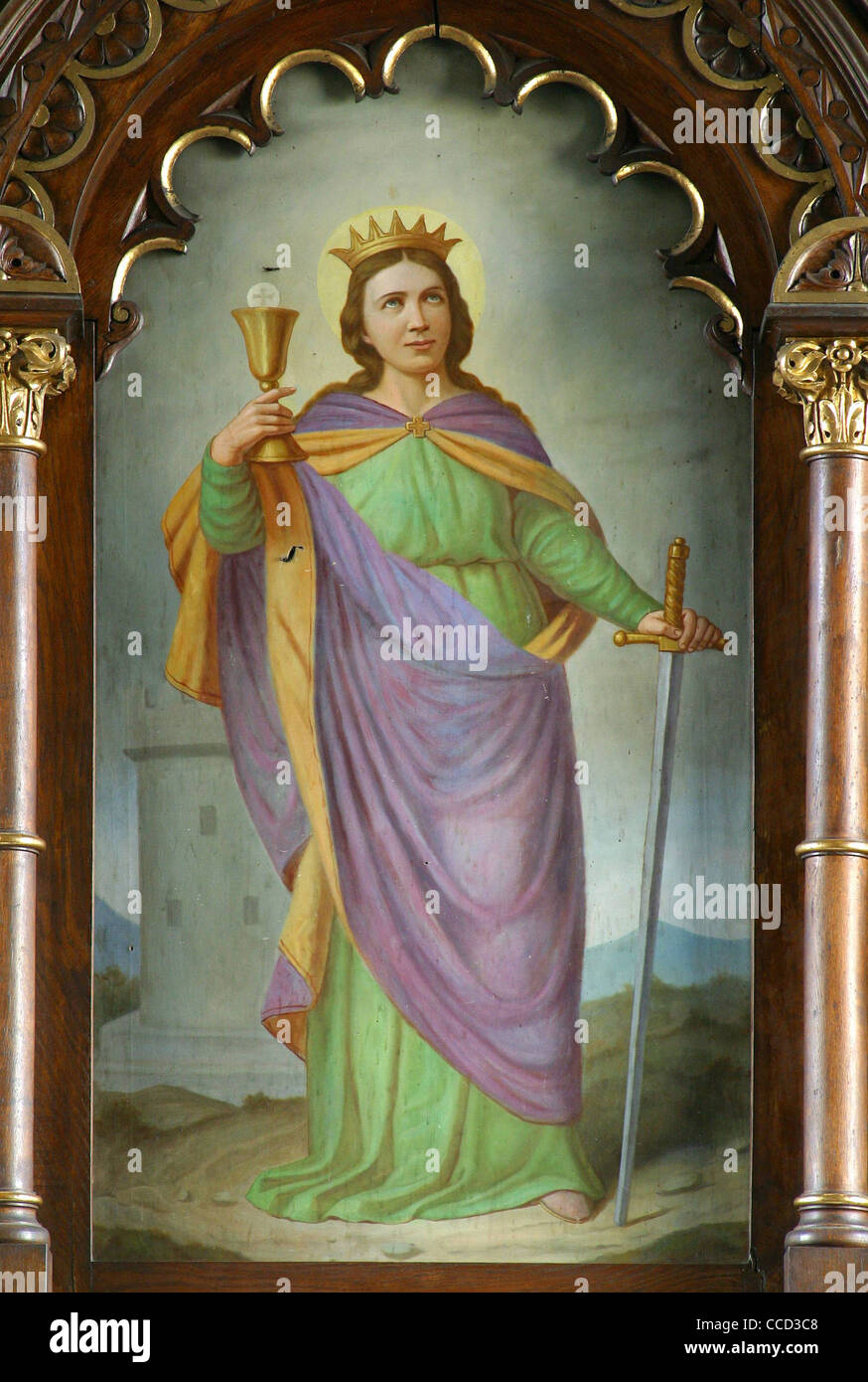 Saint barbara hi-res stock photography and images - Alamy