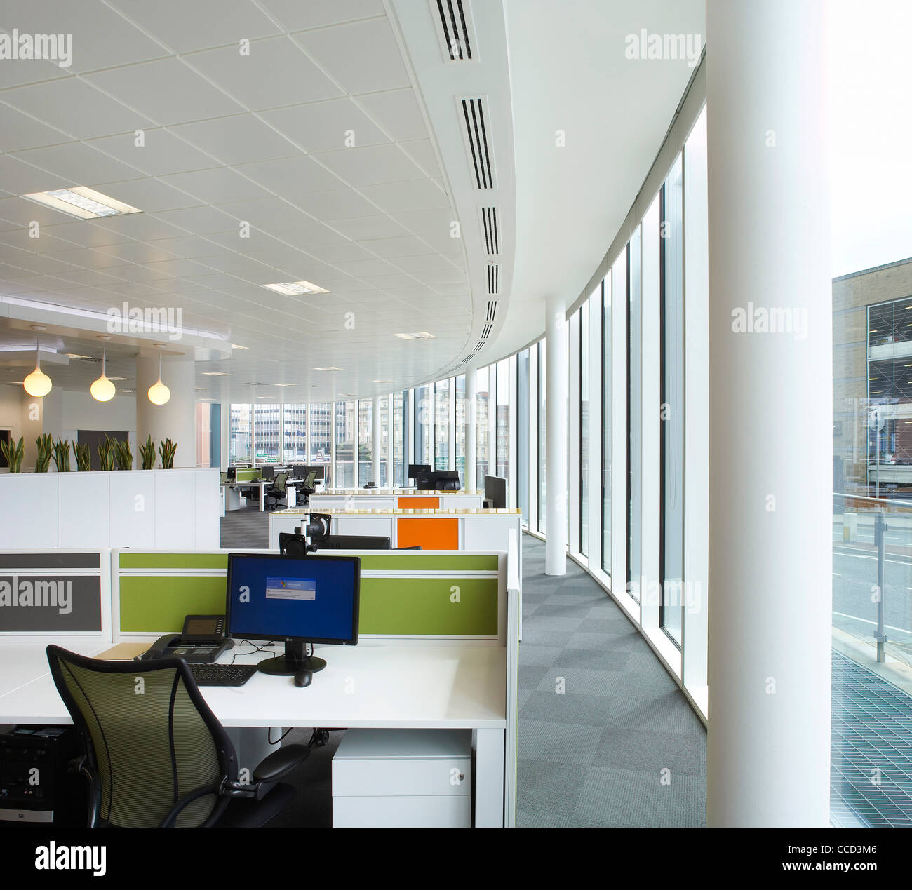 THE PENINSULA, ID:SR/SHEPPARD ROBSON, MANCHESTER, 2010, OPEN PLAN ...