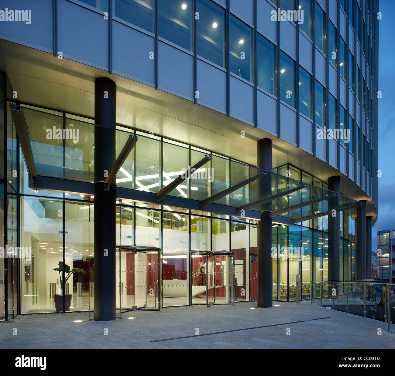 THE PENINSULA, ID:SR/SHEPPARD ROBSON, MANCHESTER, 2010, EXTERIOR VIEW ...