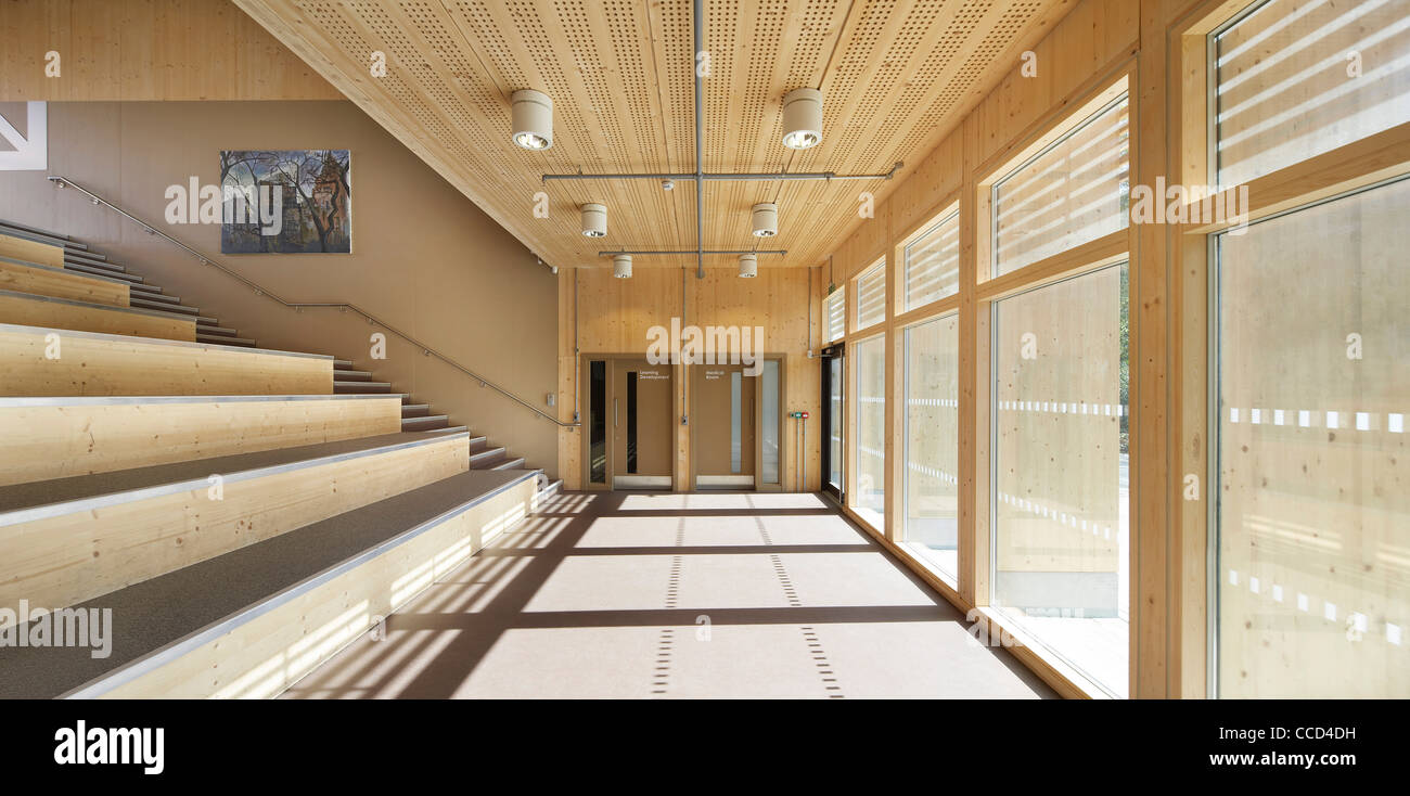 WAINGELS COLLEGE, SHEPPARD ROBSON, WOODLEY, 2010, INTERIOR SPACE WITH ...