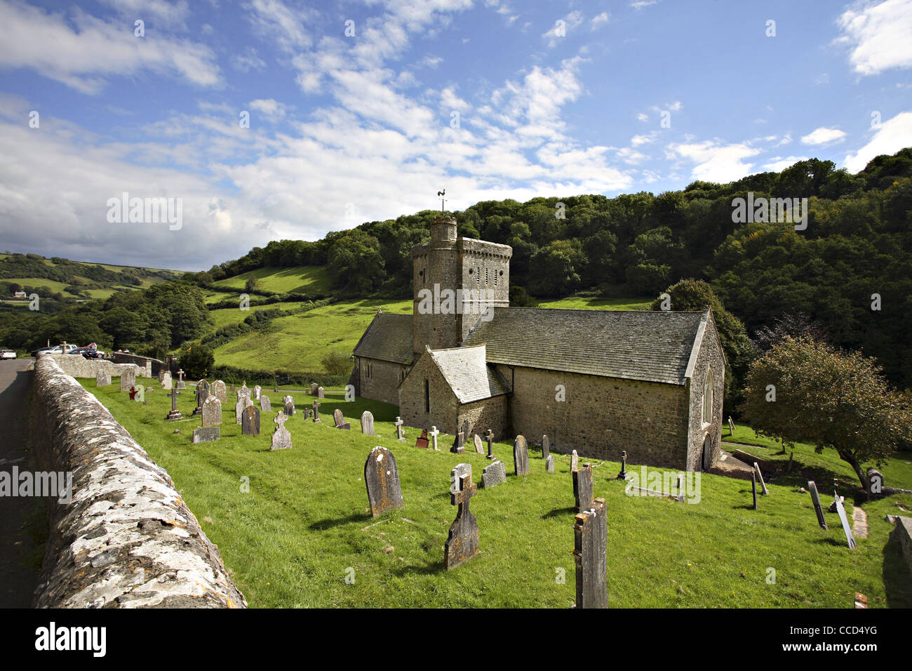 Church of St Winifred, Branscombe, Devon Stock Photo - Alamy