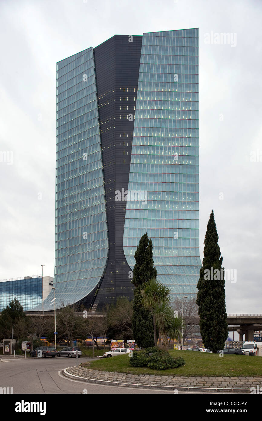 The New Head Office Tower For Cma Cgm In Marseille, France Rises In A ...