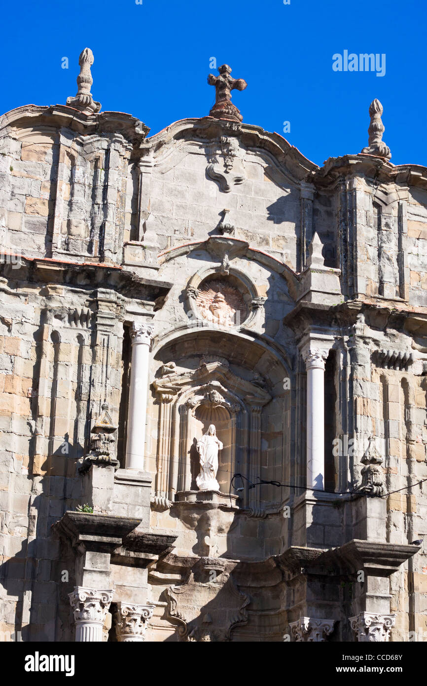 Detail of The Church of San Mateo - Church of St. Matthew in Tarifa ...