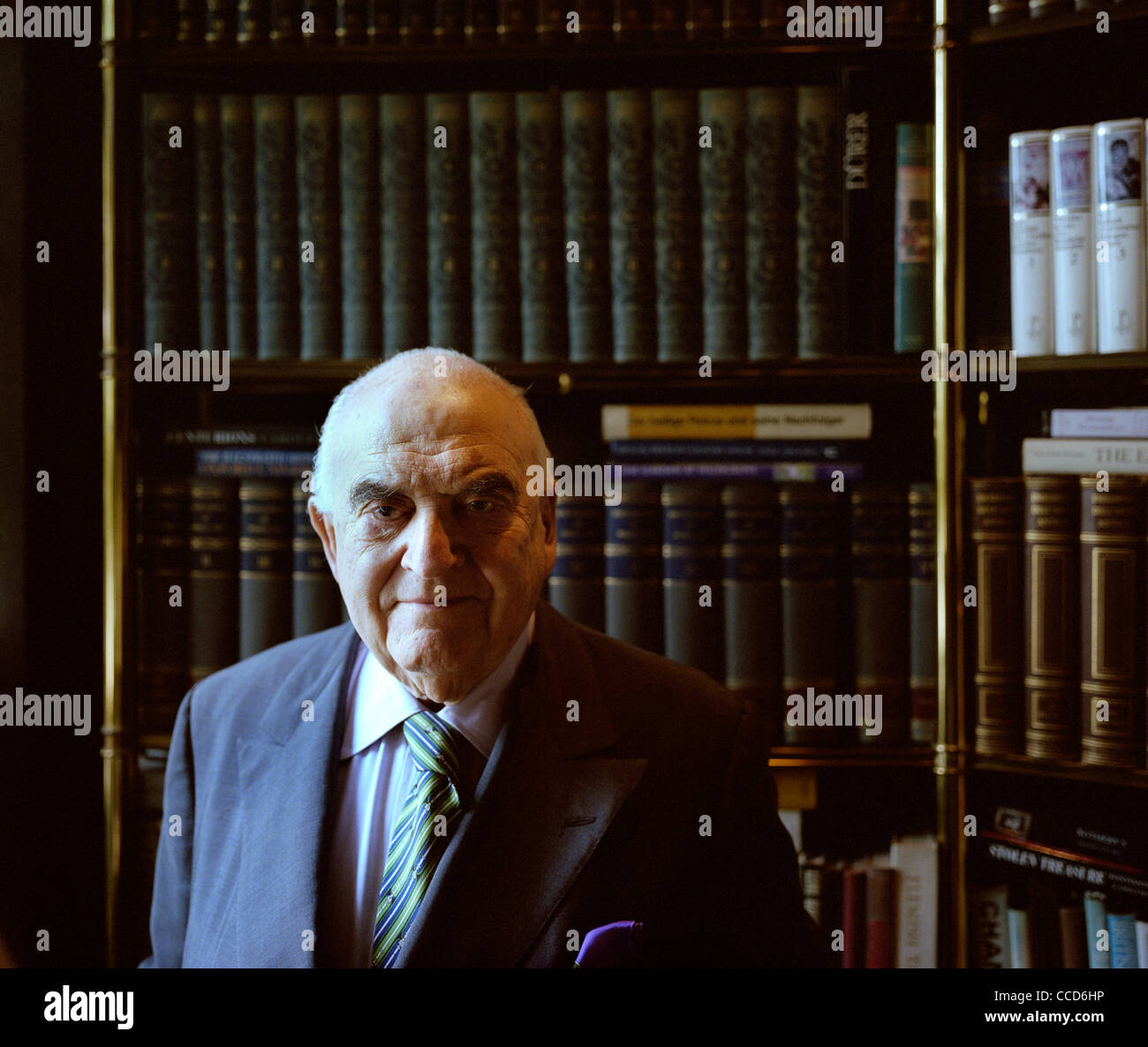 Portrait of Arthur George Weidenfeld, Baron Weidenfeld, (born 1919 ...