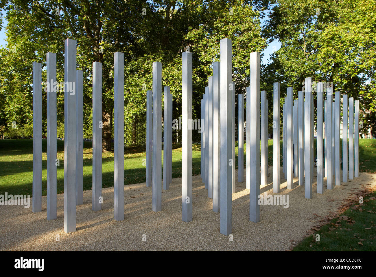 7th july memorial carmody groarke hyde park london uk 2009 general shot ...