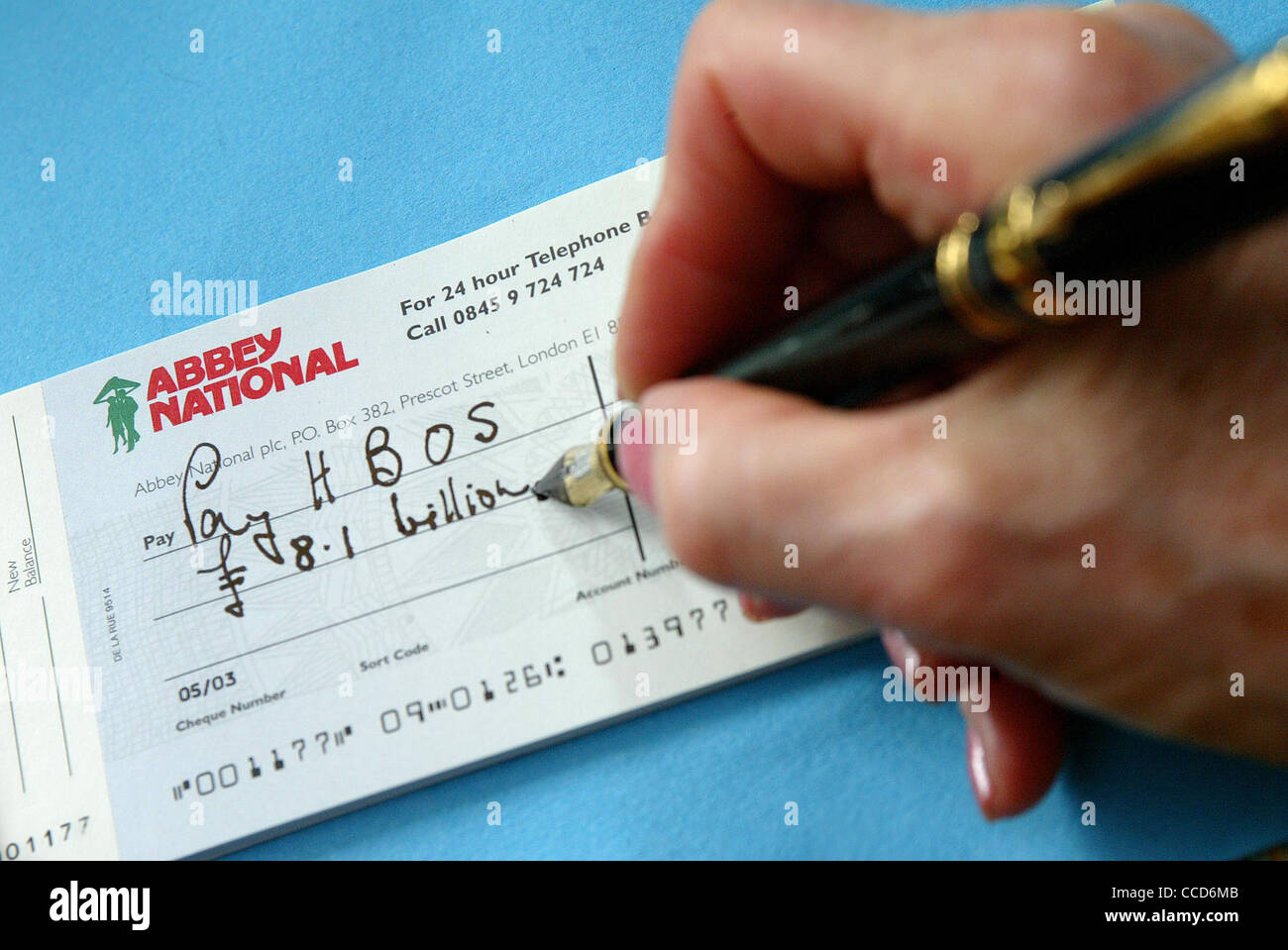 The Abbey National building society Stock Photo - Alamy