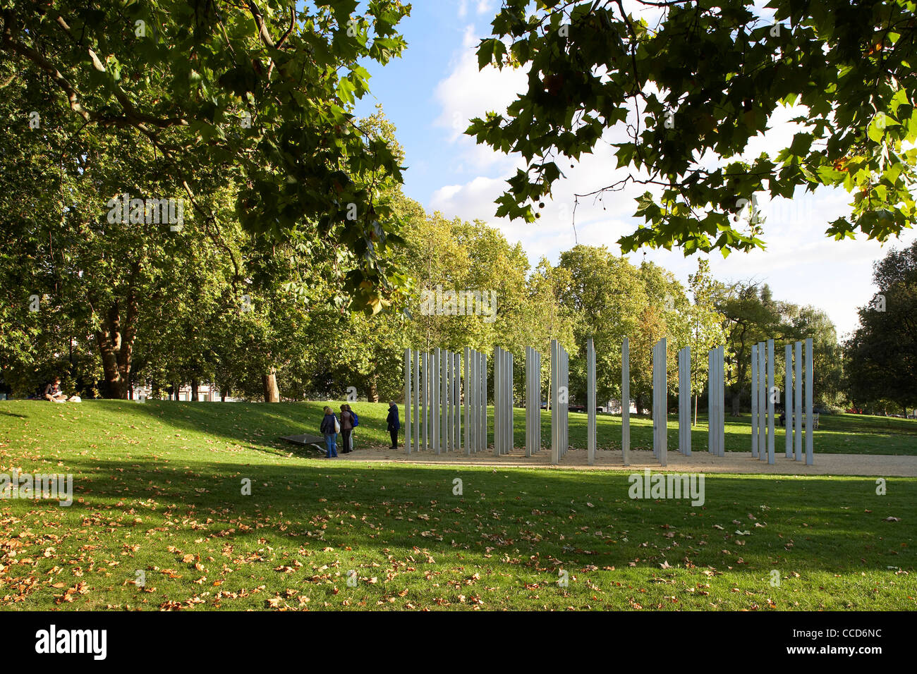 7th july memorial carmody groarke hyde park london uk 2009 far view ...