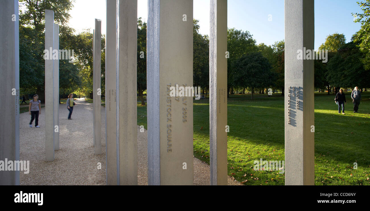 7th july memorial carmody groarke hyde park london uk 2009 close up ...