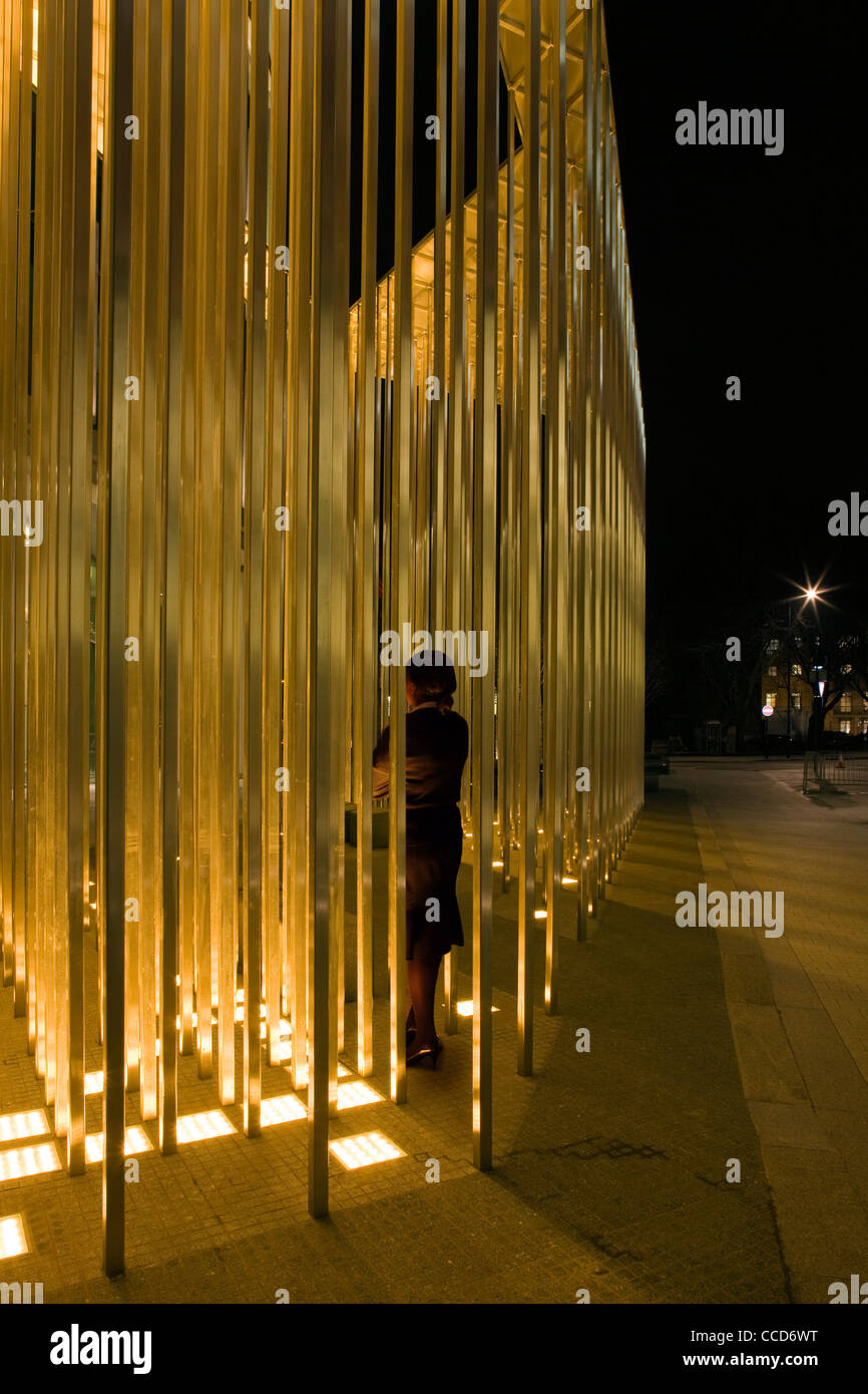 osnaburgh street pavilion by carmody groarke architects Stock Photo - Alamy