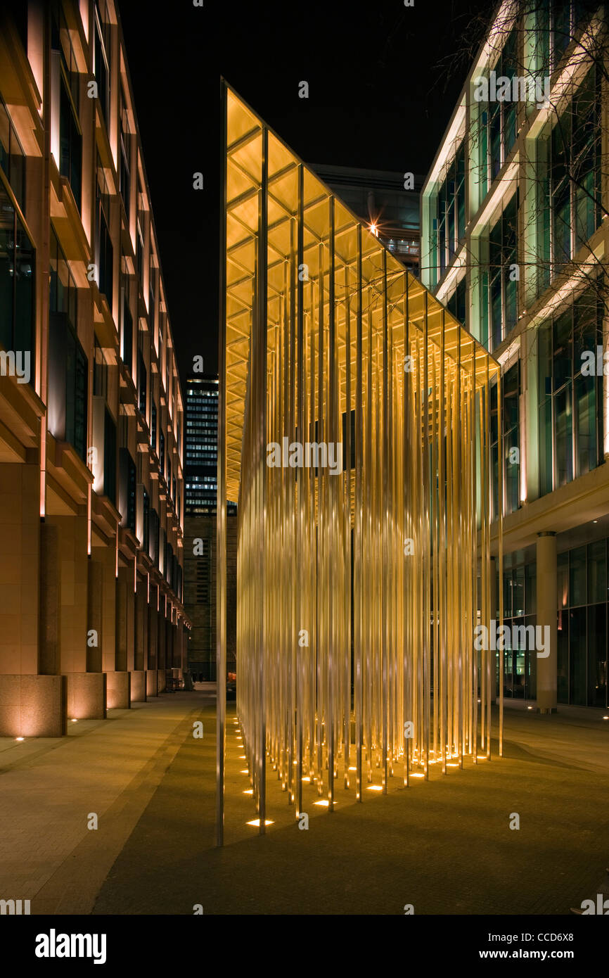 osnaburgh street pavilion by carmody groarke architects Stock Photo - Alamy