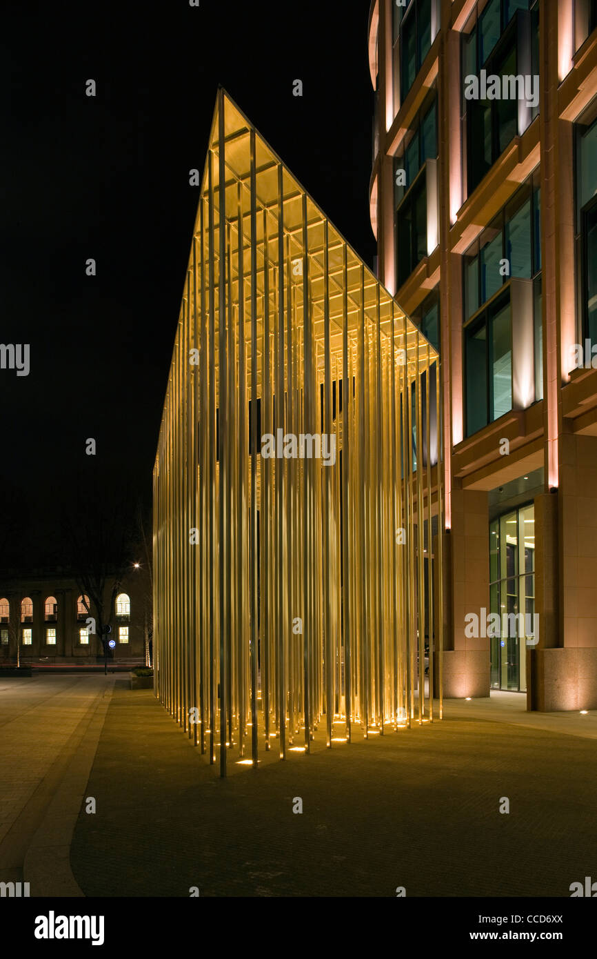 osnaburgh street pavilion by carmody groarke architects Stock Photo - Alamy