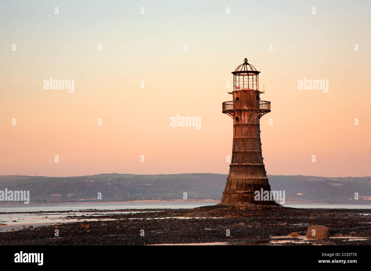 Whiteford Lighthouse, Gower, Wales, UK Stock Photo - Alamy