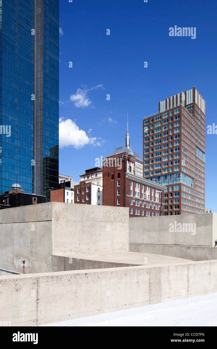 Boston city centre Stock Photo - Alamy