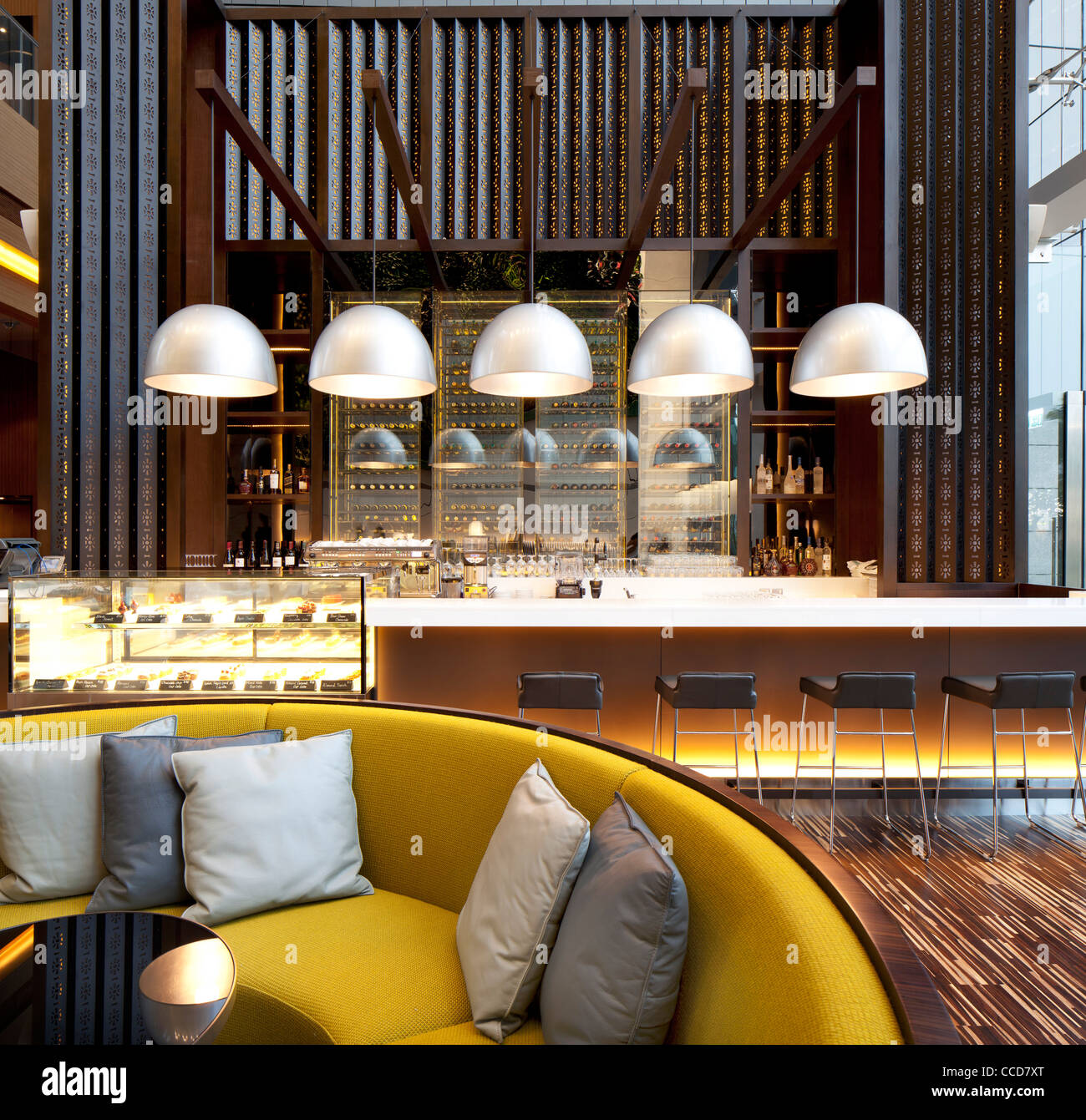 The Green cafe Stock Photo - Alamy