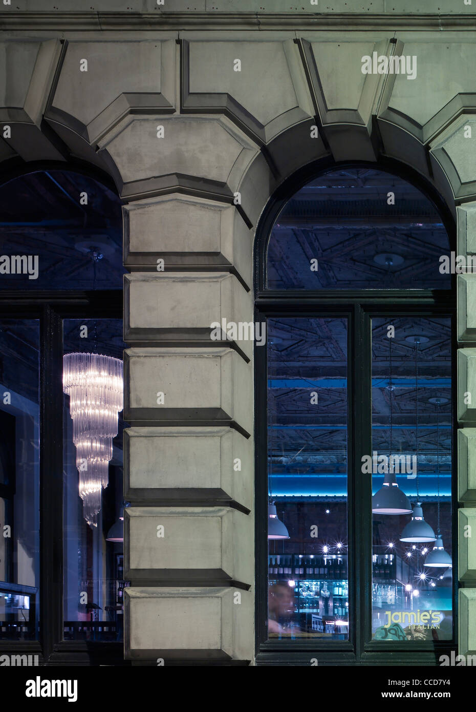 View of bar through window hi-res stock photography and images - Alamy