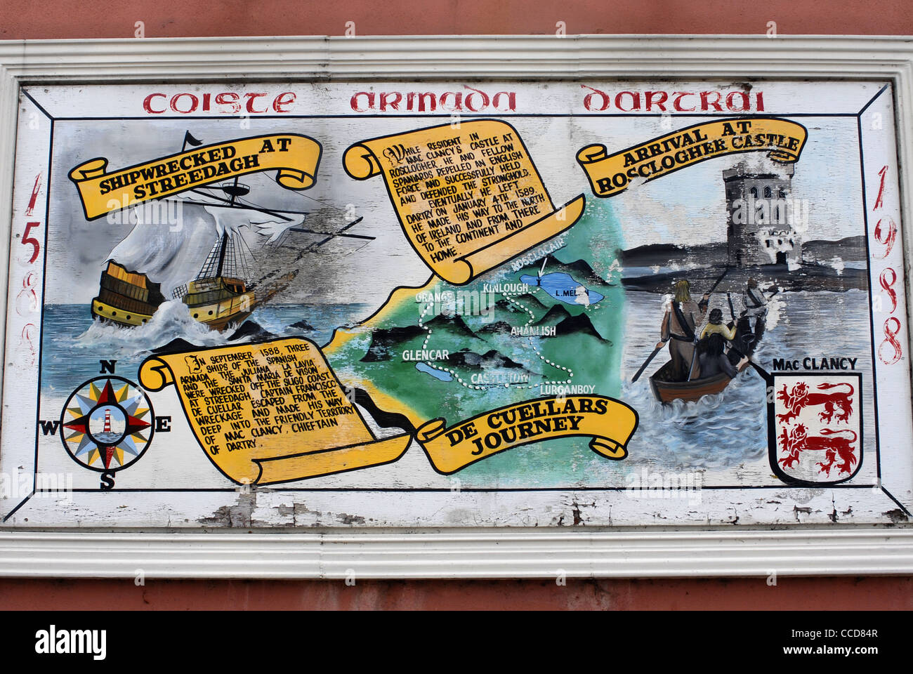 The Courthouse Restaurant in Kinlough, County Leitrim, Connacht ...