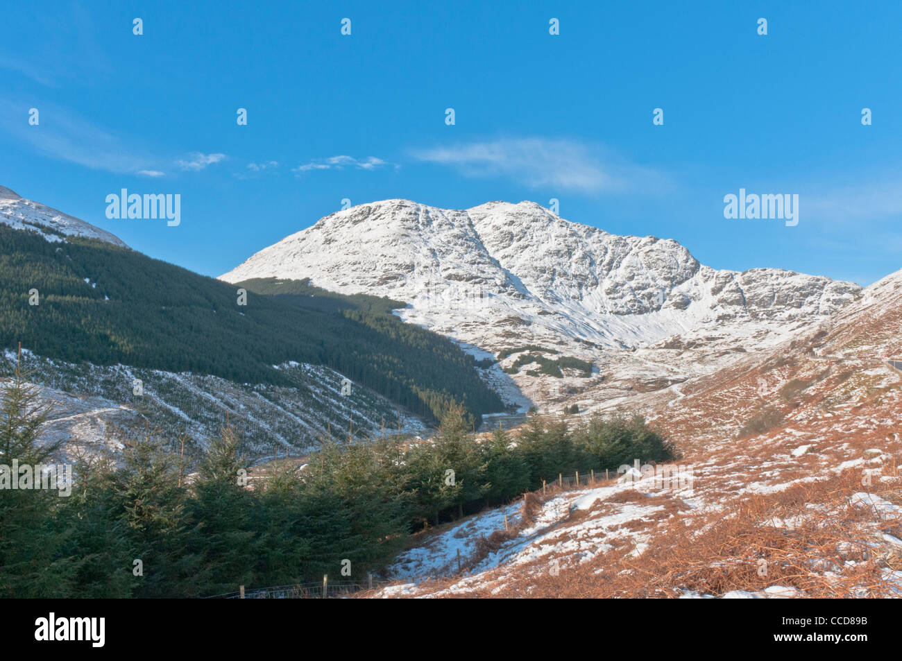 Ben An Lochain and Glen Croe Rest & Be Thankful nr Arrochar Argyll ...
