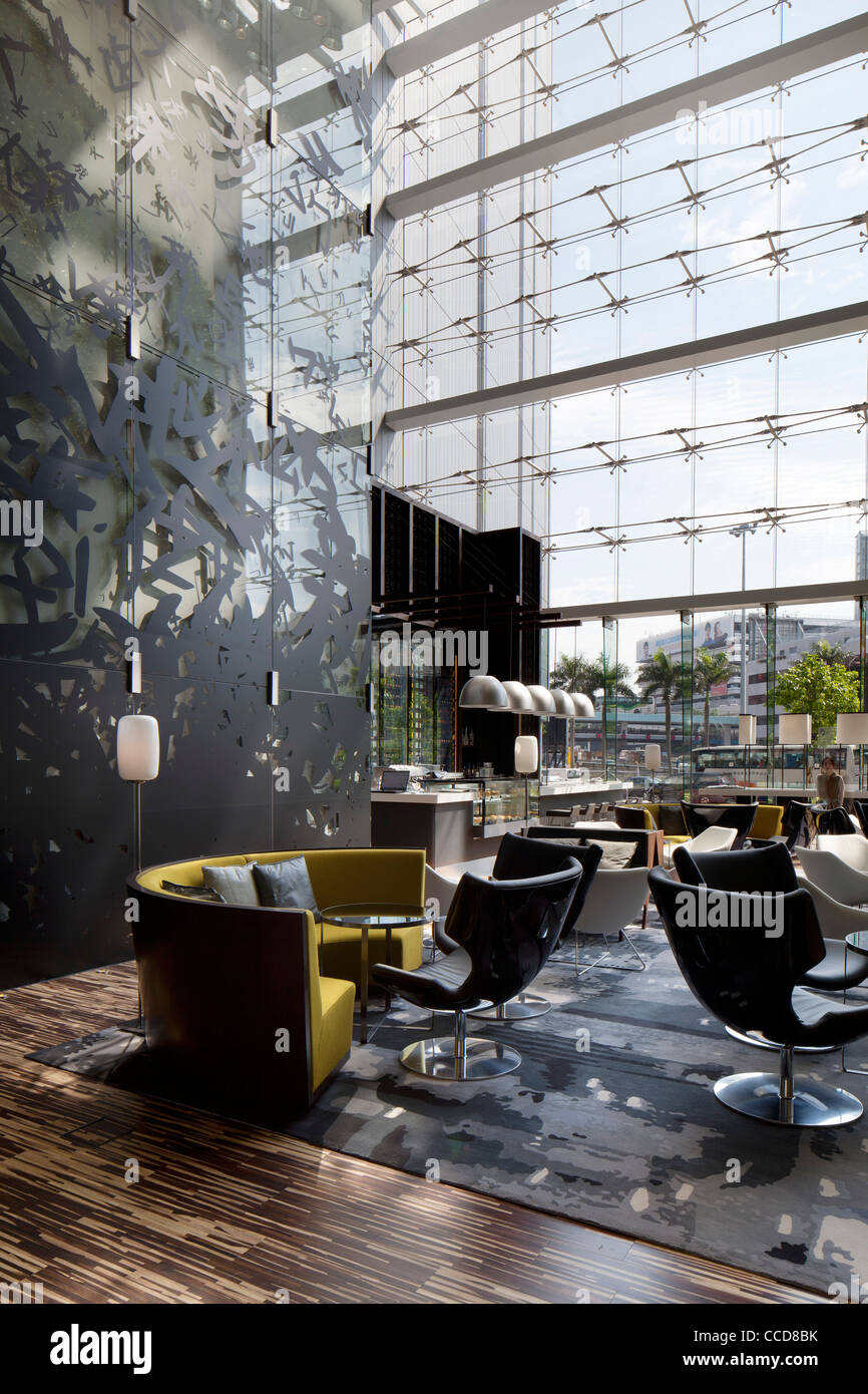 The Green Cafe Stock Photo - Alamy