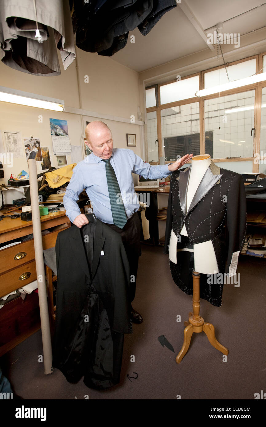 Bespoke tailoring at Kilgour on Savile Row, London, United Kingdom ...