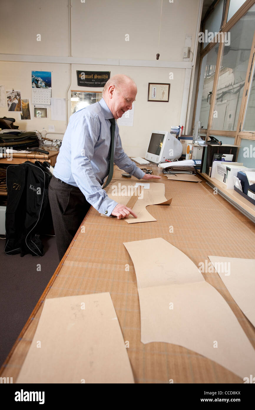 Bespoke tailoring at Kilgour on Savile Row, London, United Kingdom ...