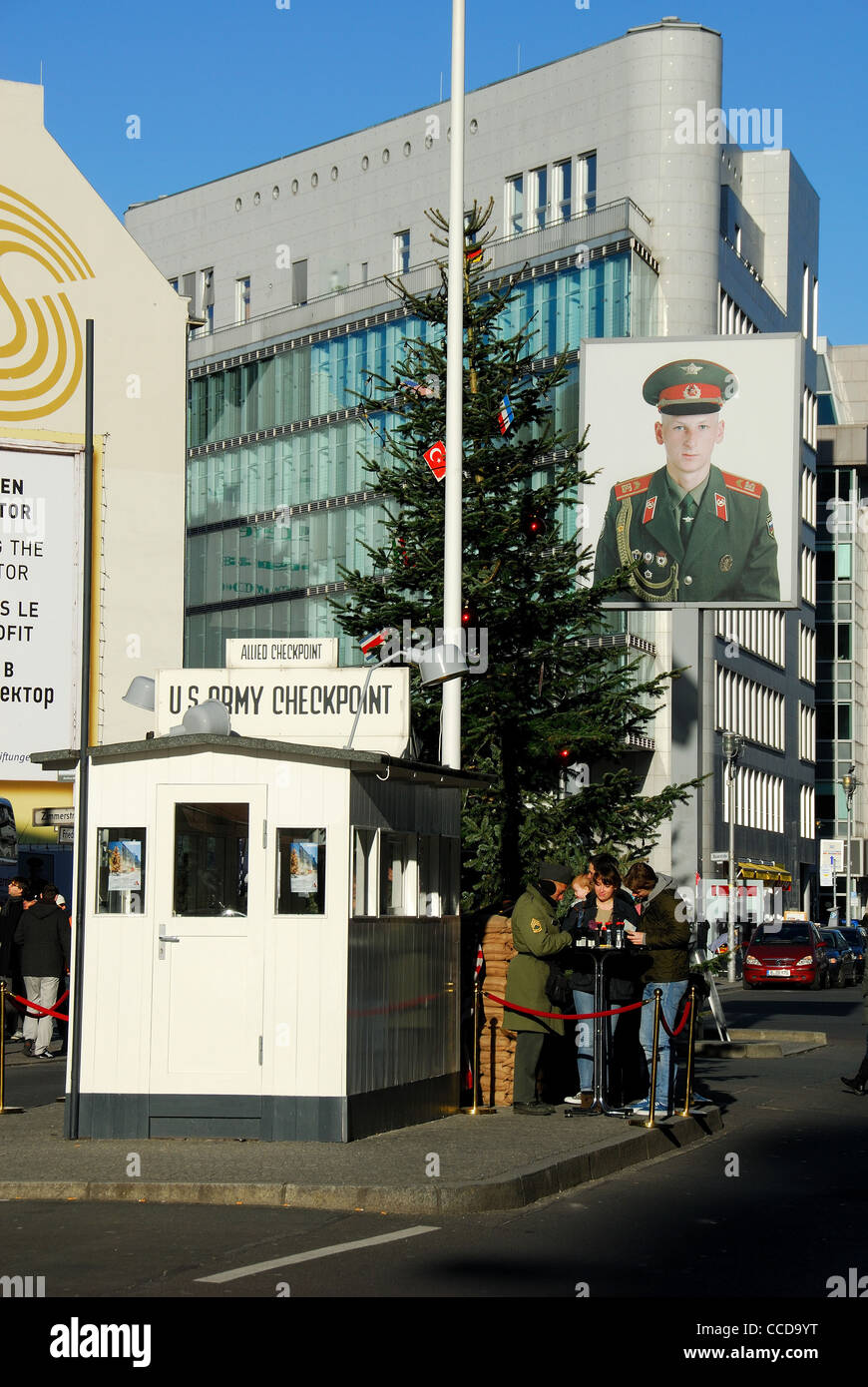 Berlin germany checkpoint charlie on hi-res stock photography and ...