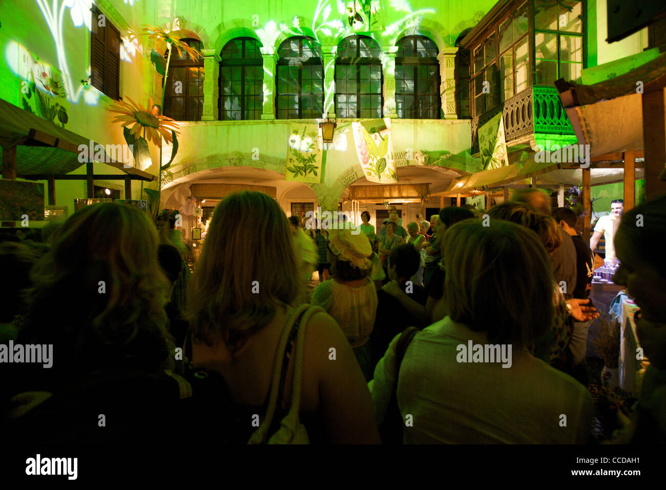 old town of Ala during "Ala citta` di velluto" at De Maffei palace ...