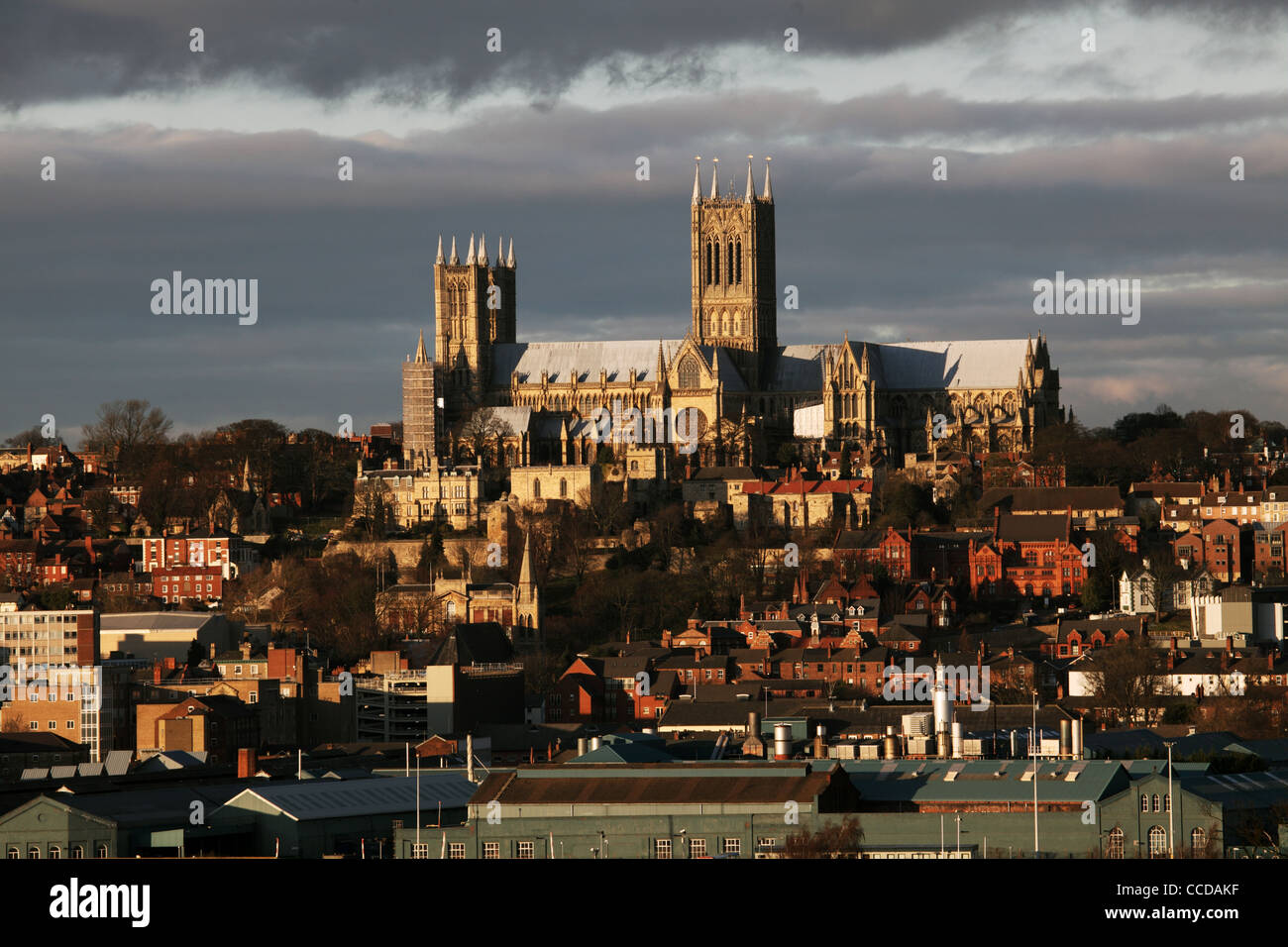 Lincoln Cathedral, Lincoln, Lincolnshire, England Stock Photo - Alamy