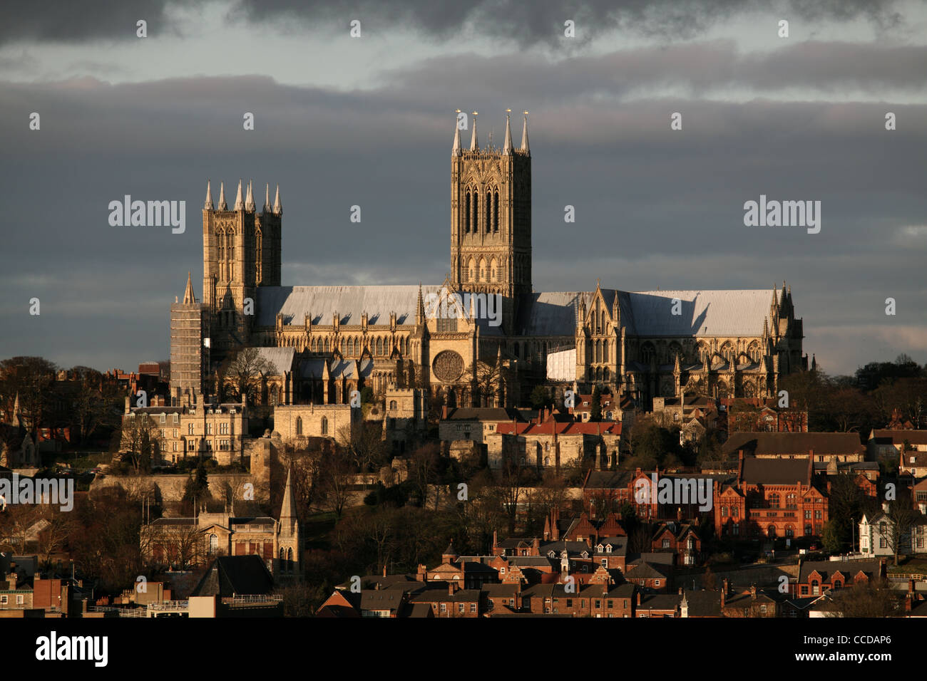 Lincoln Cathedral, Lincoln, Lincolnshire, England Stock Photo - Alamy