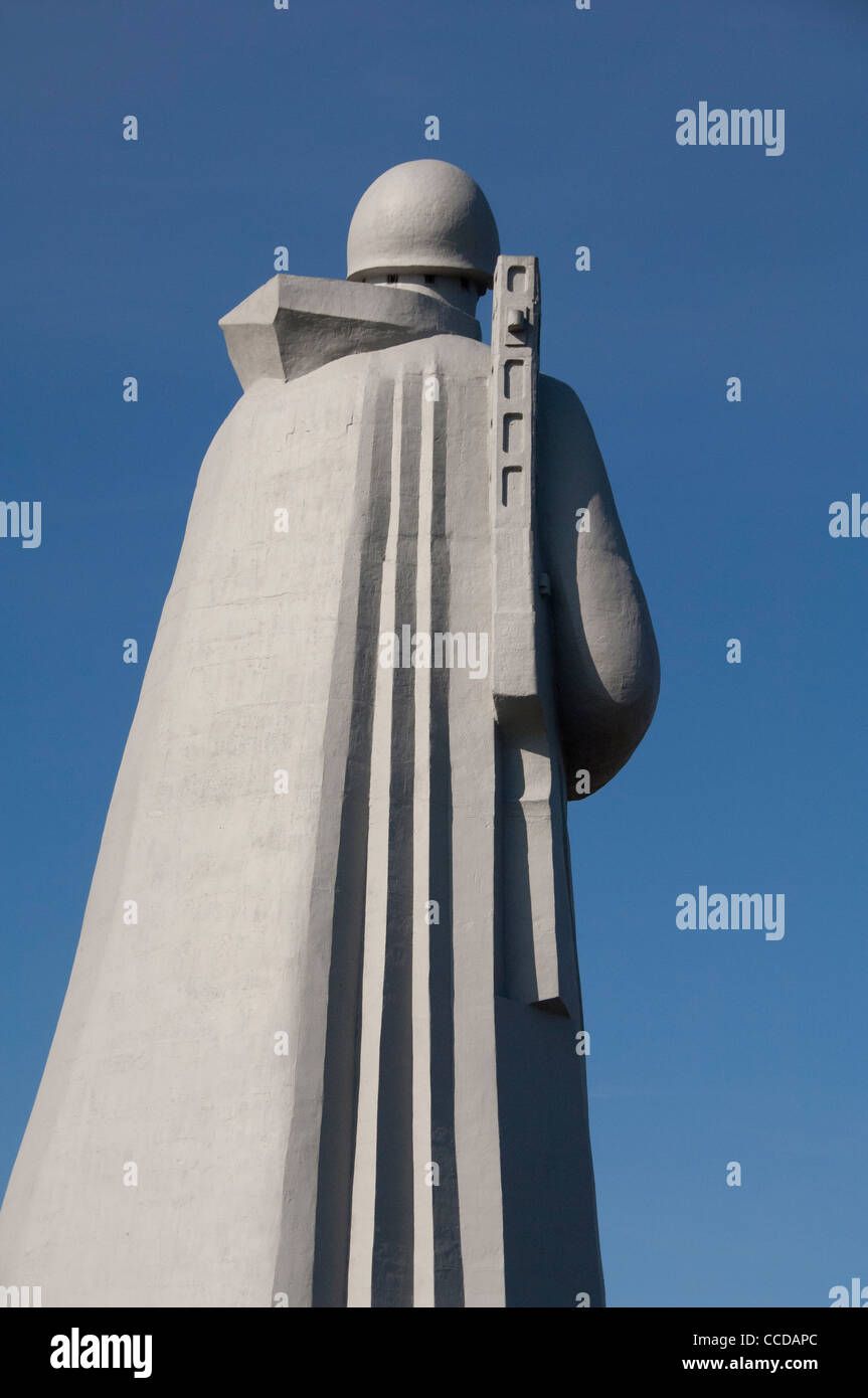 Russia, Murmansk. Largest city north of the Arctic Circle. Aloysha ...