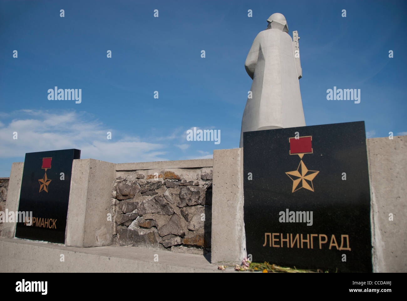 Russia, Murmansk. Largest city north of the Arctic Circle. Aloysha ...