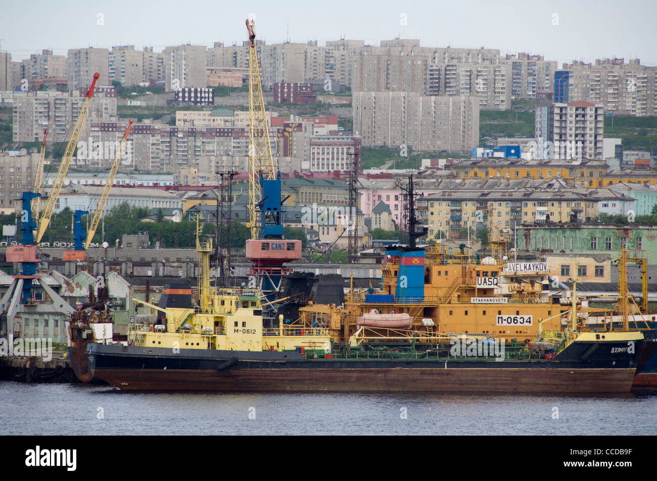 Kola peninsula russia building hi-res stock photography and images - Alamy