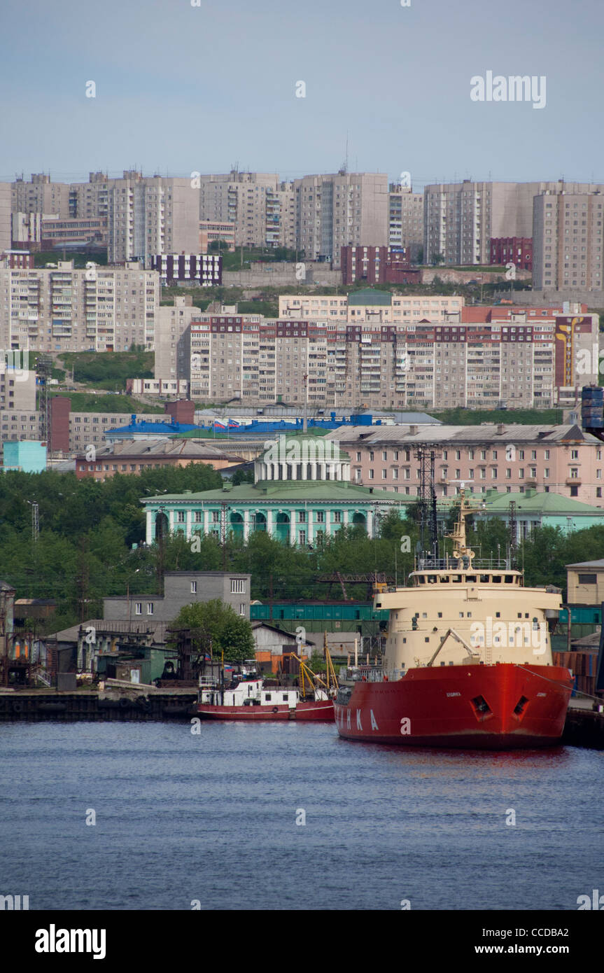 The port of murmansk russia hi-res stock photography and images - Alamy