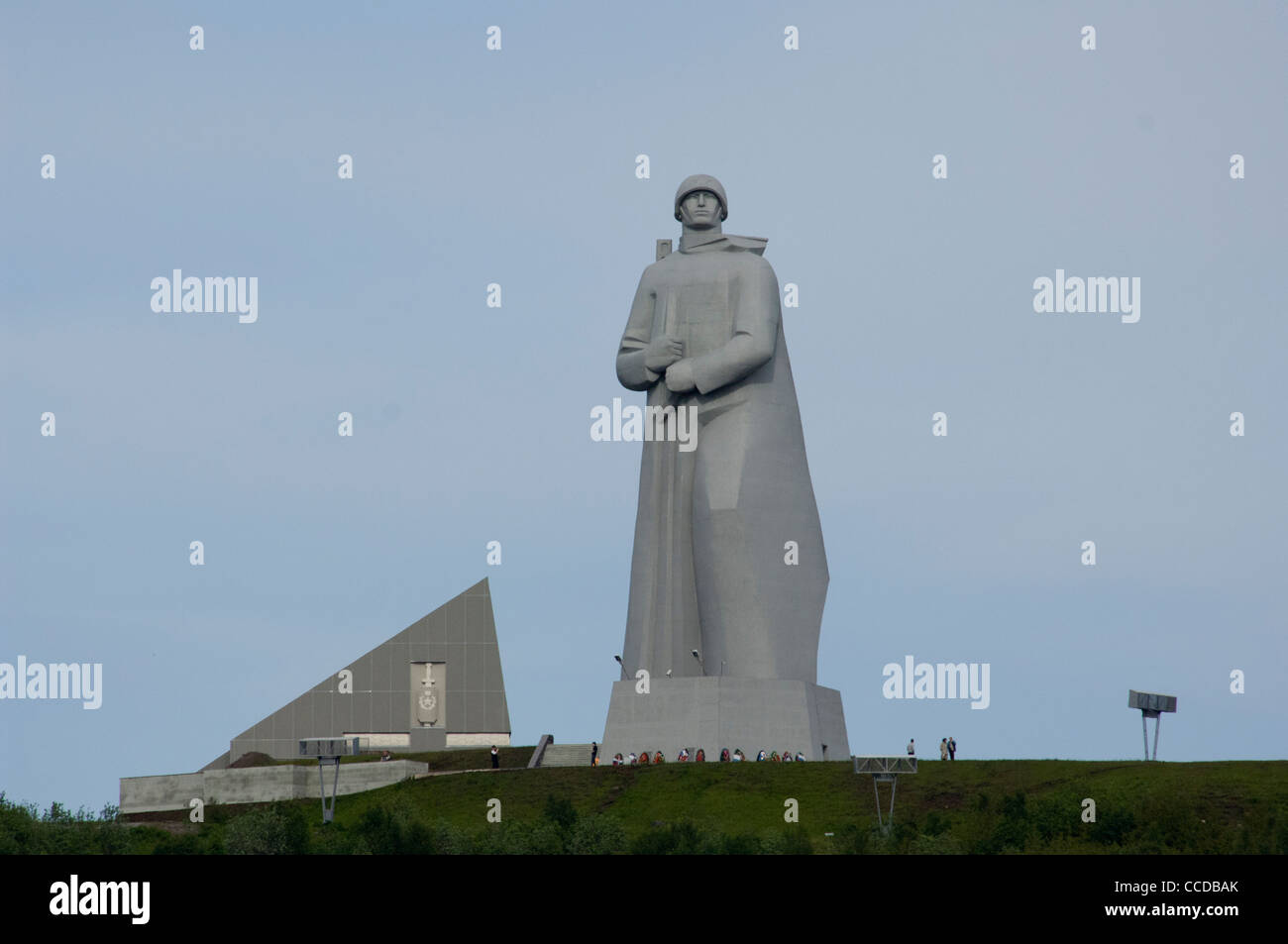 Russia, Murmansk. Largest city north of the Arctic Circle. Aloysha ...