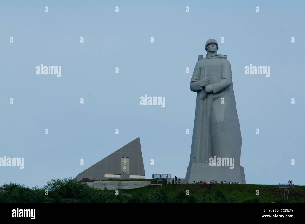 Russia, Murmansk. Largest city north of the Arctic Circle. Aloysha ...